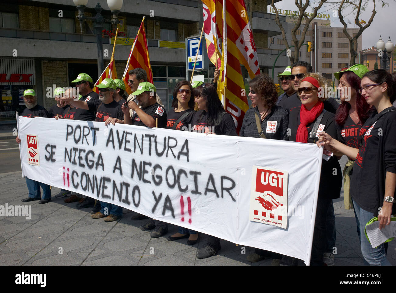 Day of The Workers, 1st of May, Spain Stock Photo - Alamy