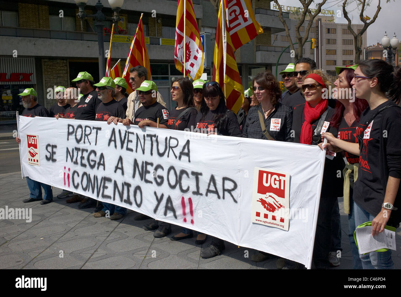 Day of The Workers, 1st of May, Spain Stock Photo - Alamy