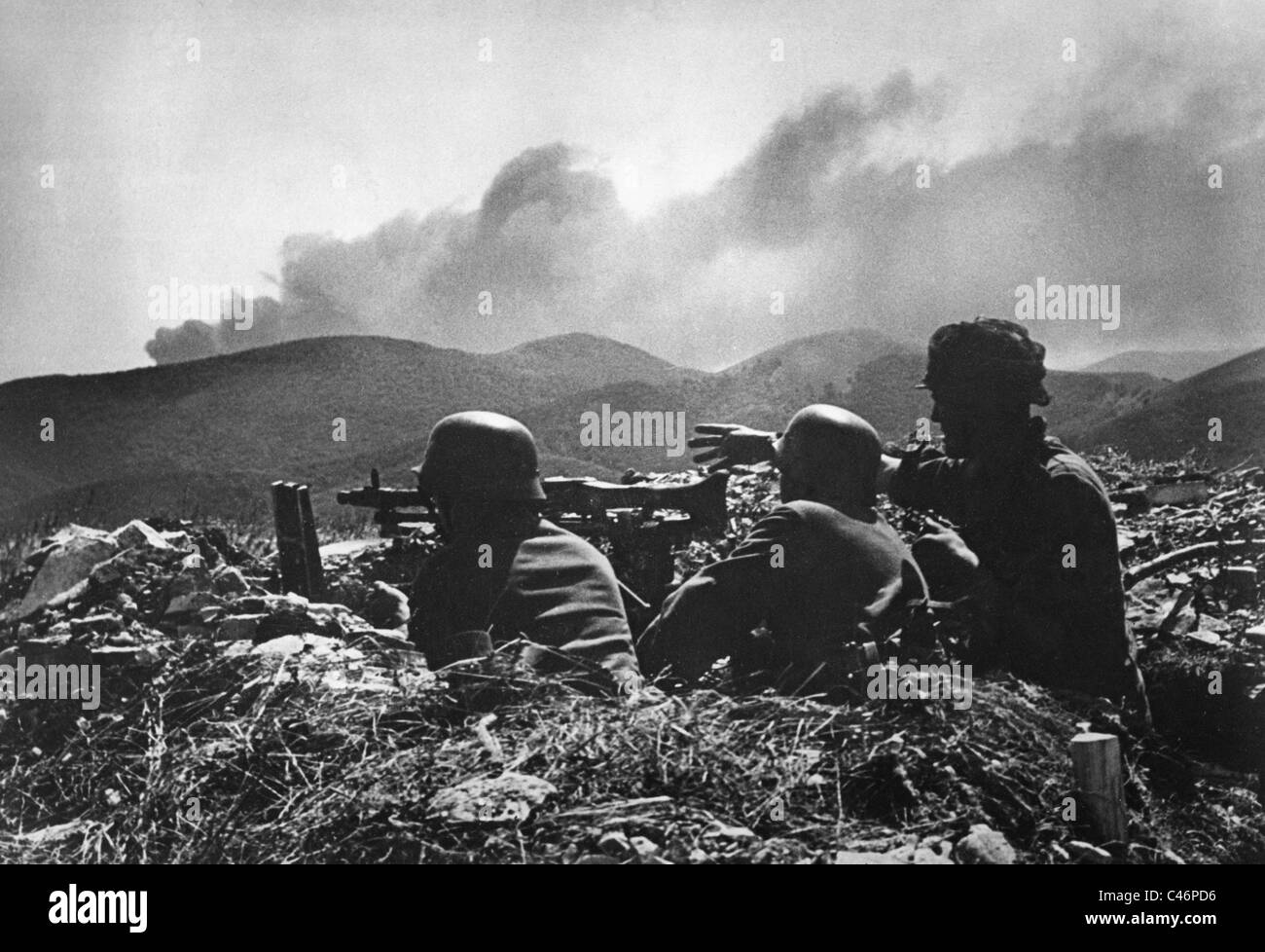 Second World War: Advance of the Wehrmacht to the Caucasus Mountains ...