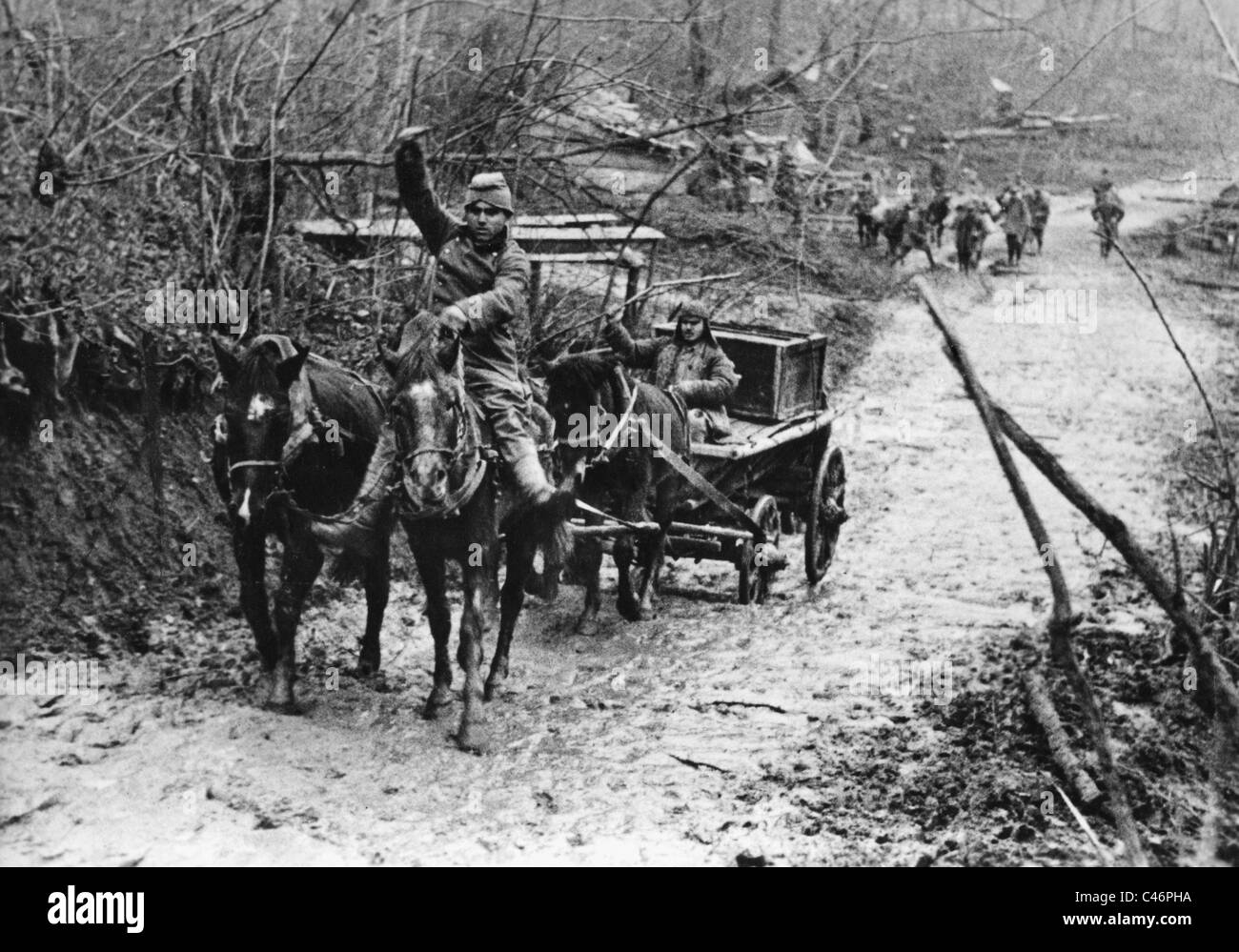 Second World War: Break down in front of Ordzhonikidze, december 1942 ...