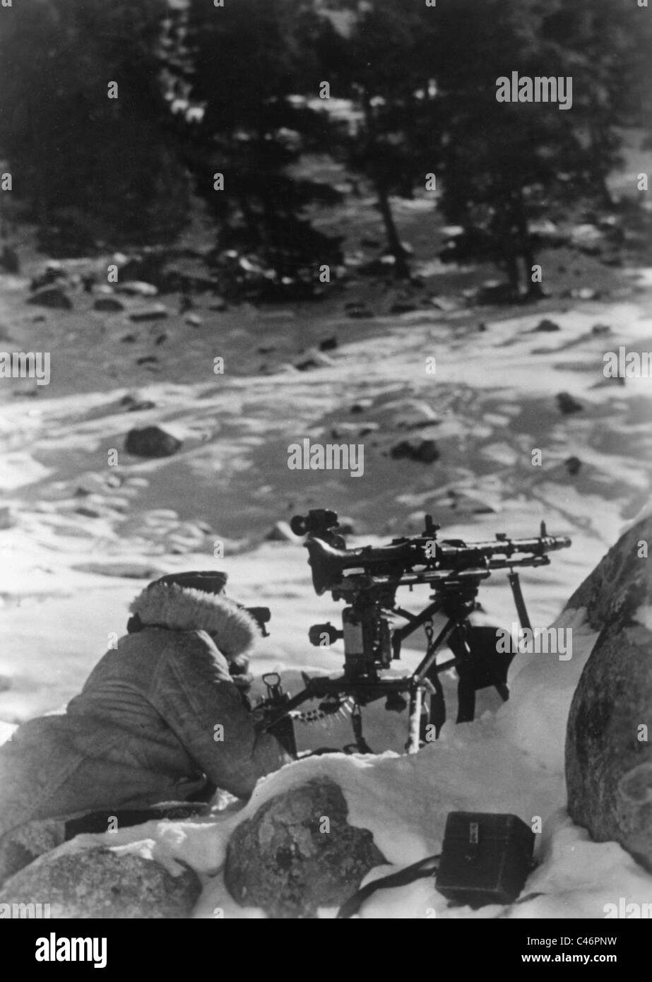 Second World War: German mountain infantry at Mount Elbrus, 1942 - 1943 ...