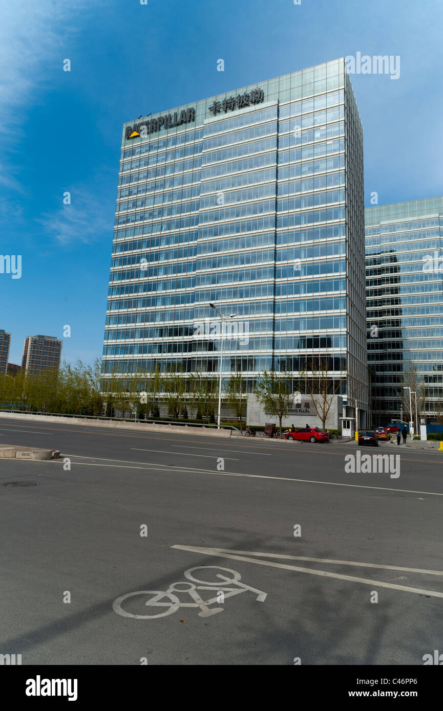 Caterpillar Building, Wangjing Technological District, Beijing, China ...