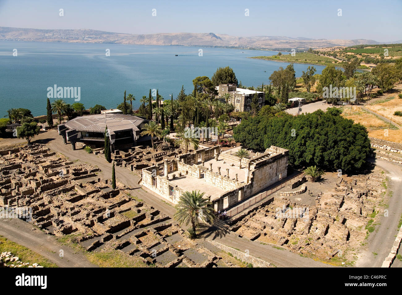 Capernaum sea galilee aerial view hi-res stock photography and images ...