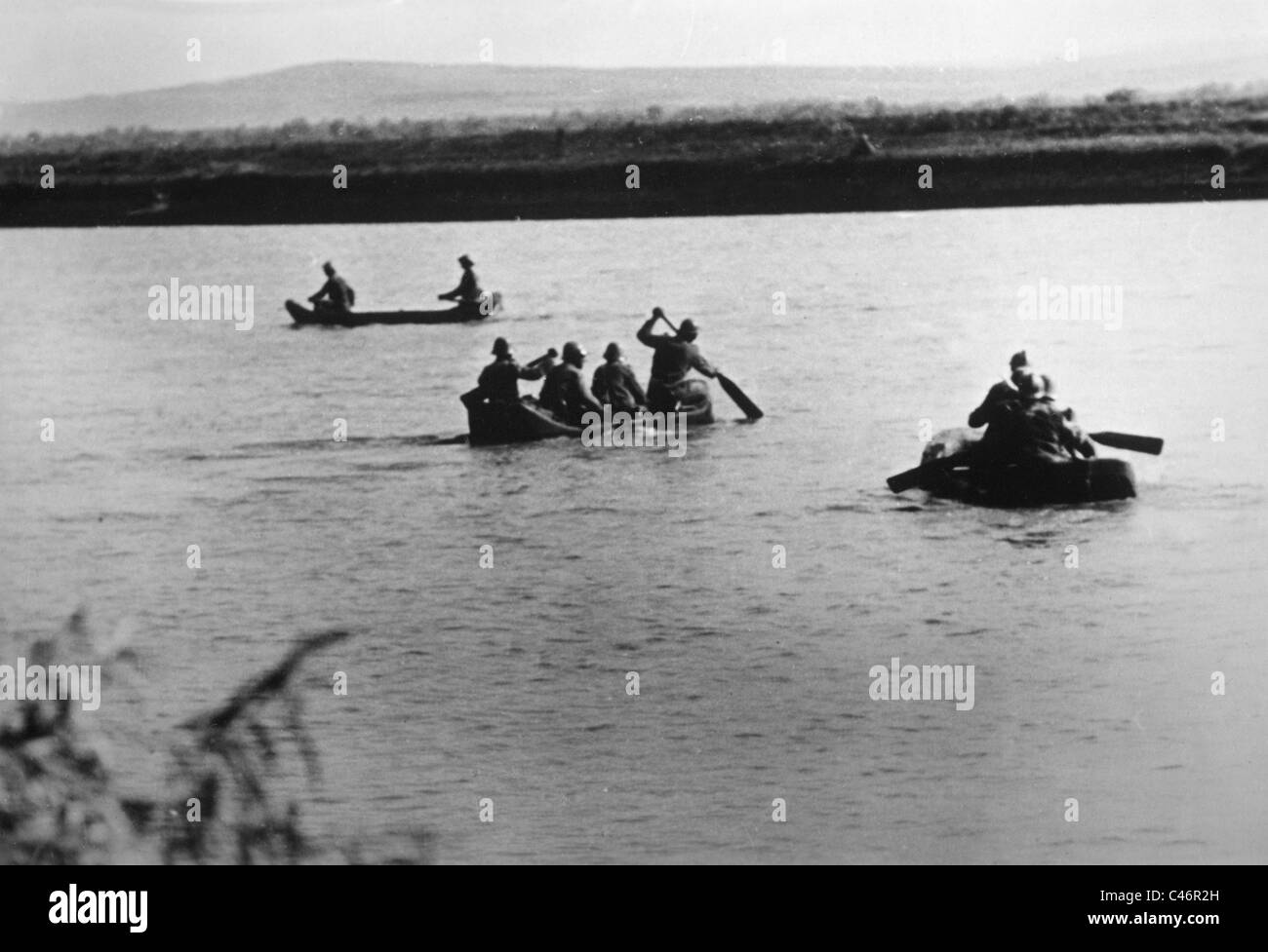 Second World War: German bridgehead at Kuban River, Taman Peninsula ...
