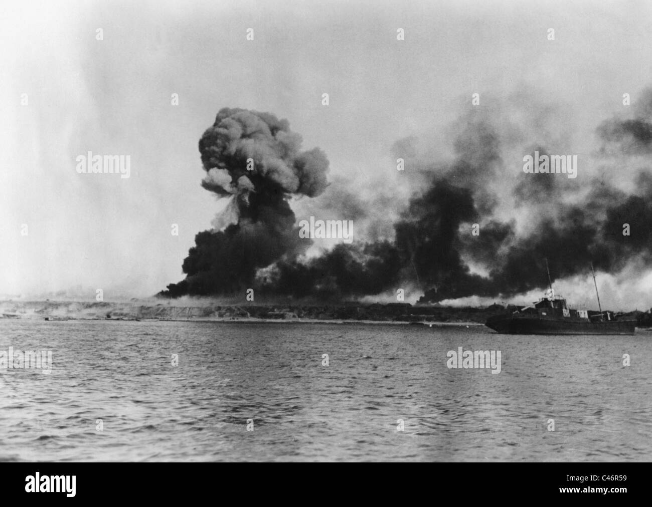 Second World War: German bridgehead at Kuban River, Taman Peninsula ...
