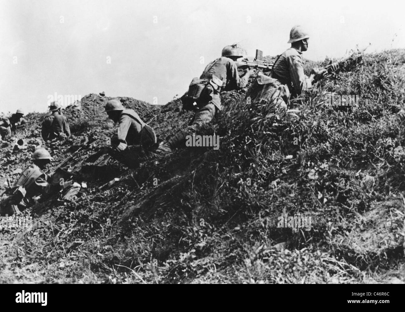 Second World War: German bridgehead at Kuban River, Taman Peninsula ...