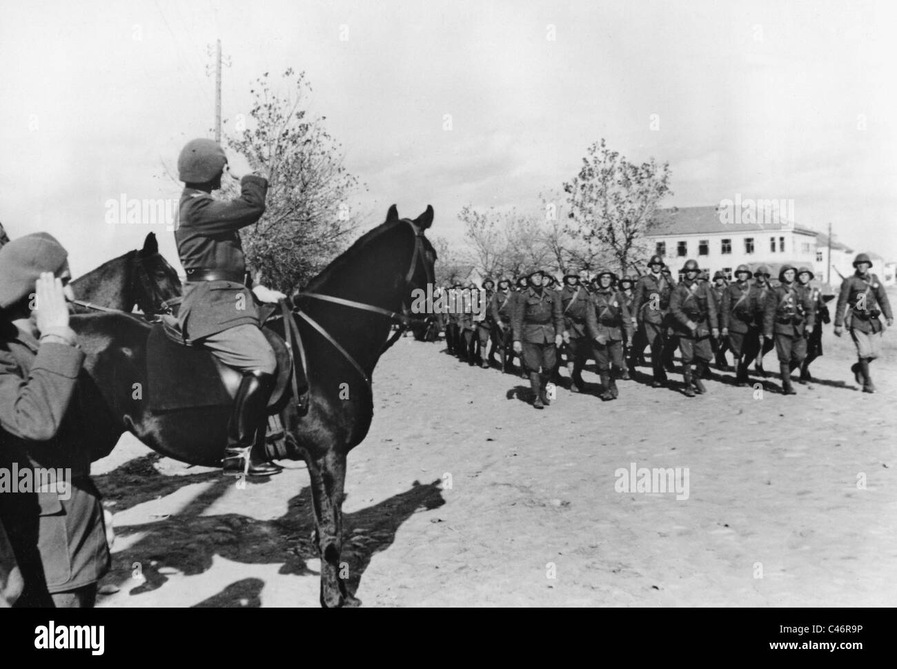 Eastern front romanian troops in german army group south hi-res stock ...