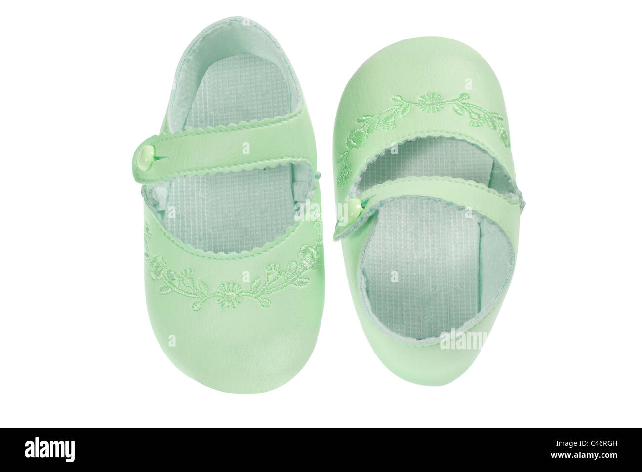 Baby footgear hi-res stock photography and images - Alamy