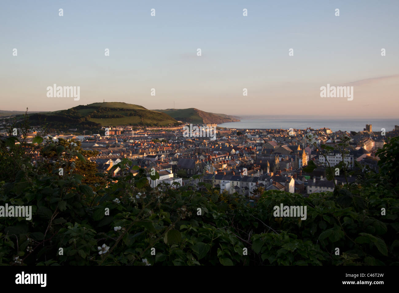 Aberystwyth coastal town hi-res stock photography and images - Alamy