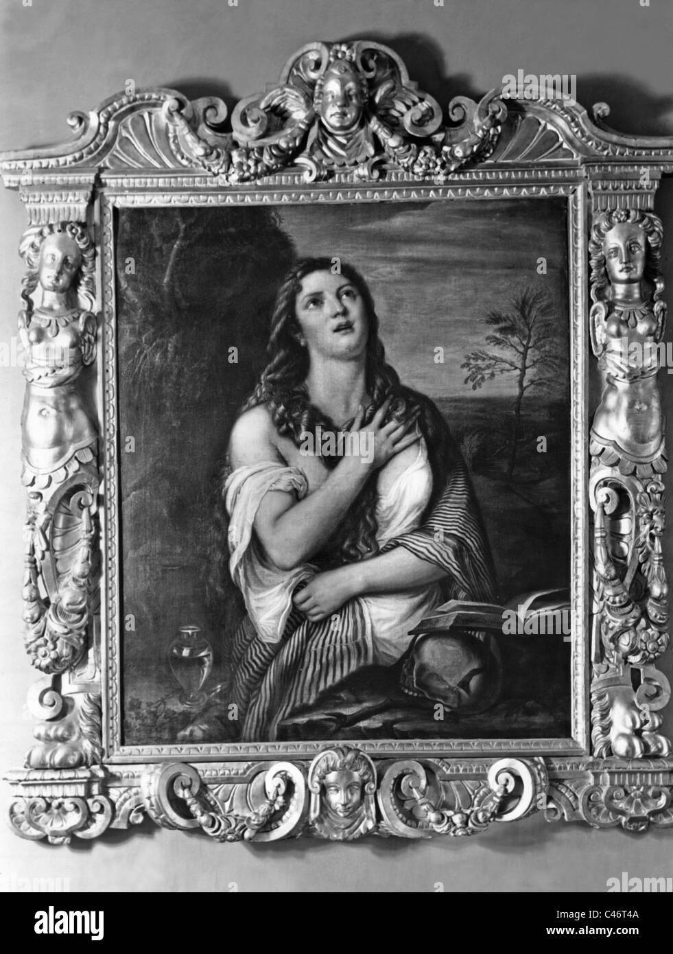 Saint magdalena Black and White Stock Photos & Images - Alamy