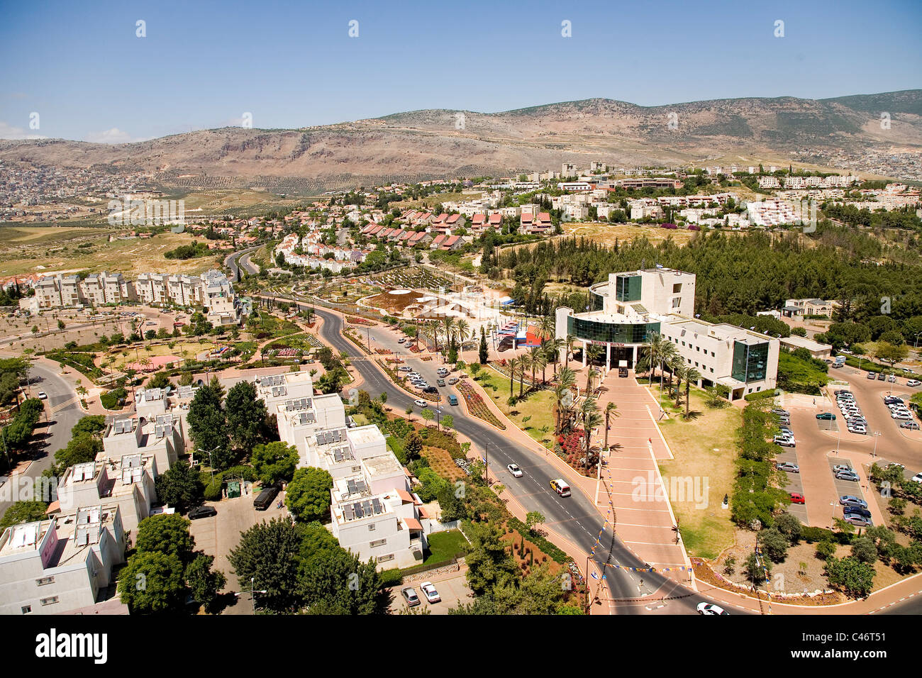 Aerial photograph of Karmiel in the lower Galilee Stock Photo - Alamy