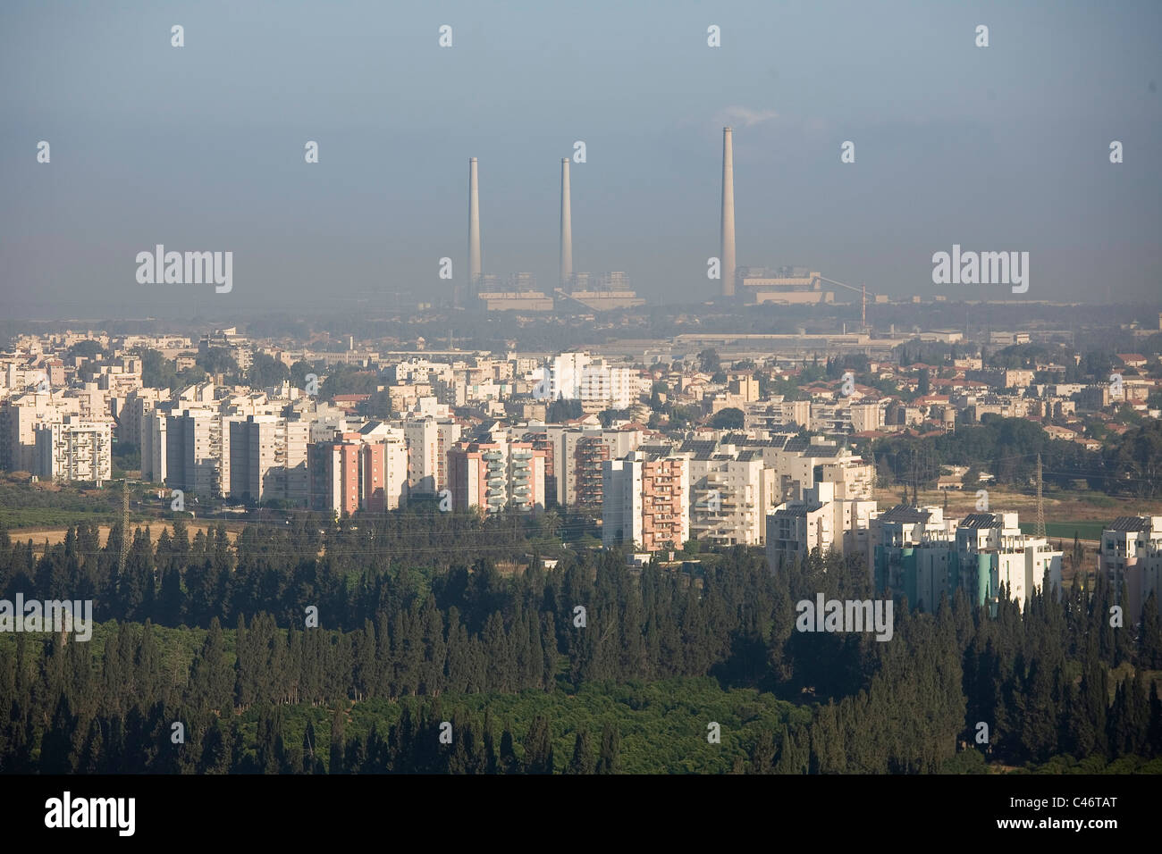 Power plant in hadera hi-res stock photography and images - Alamy