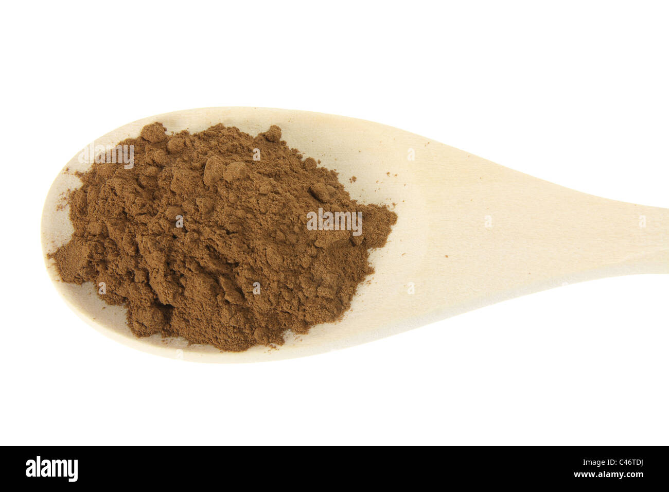 Wooden Spoon with Five Spice Powder Stock Photo - Alamy
