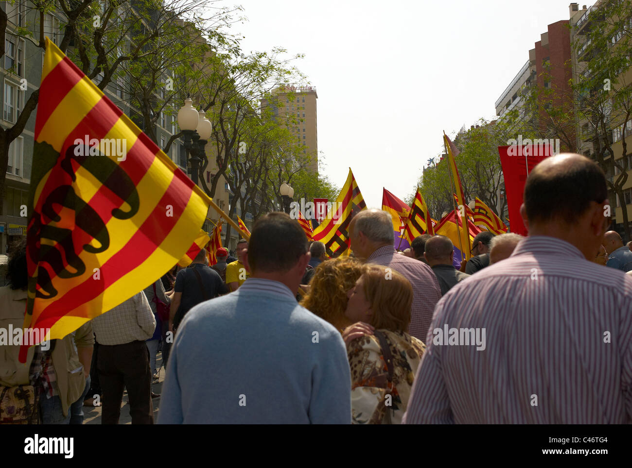 Day of The Workers, 1st of May, Spain Stock Photo - Alamy