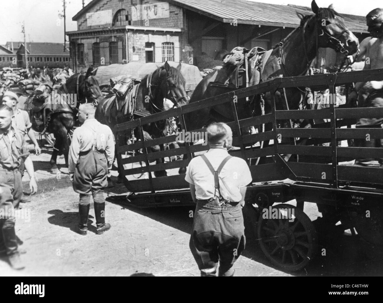 Mobilization in Germany, 1939 Stock Photo - Alamy