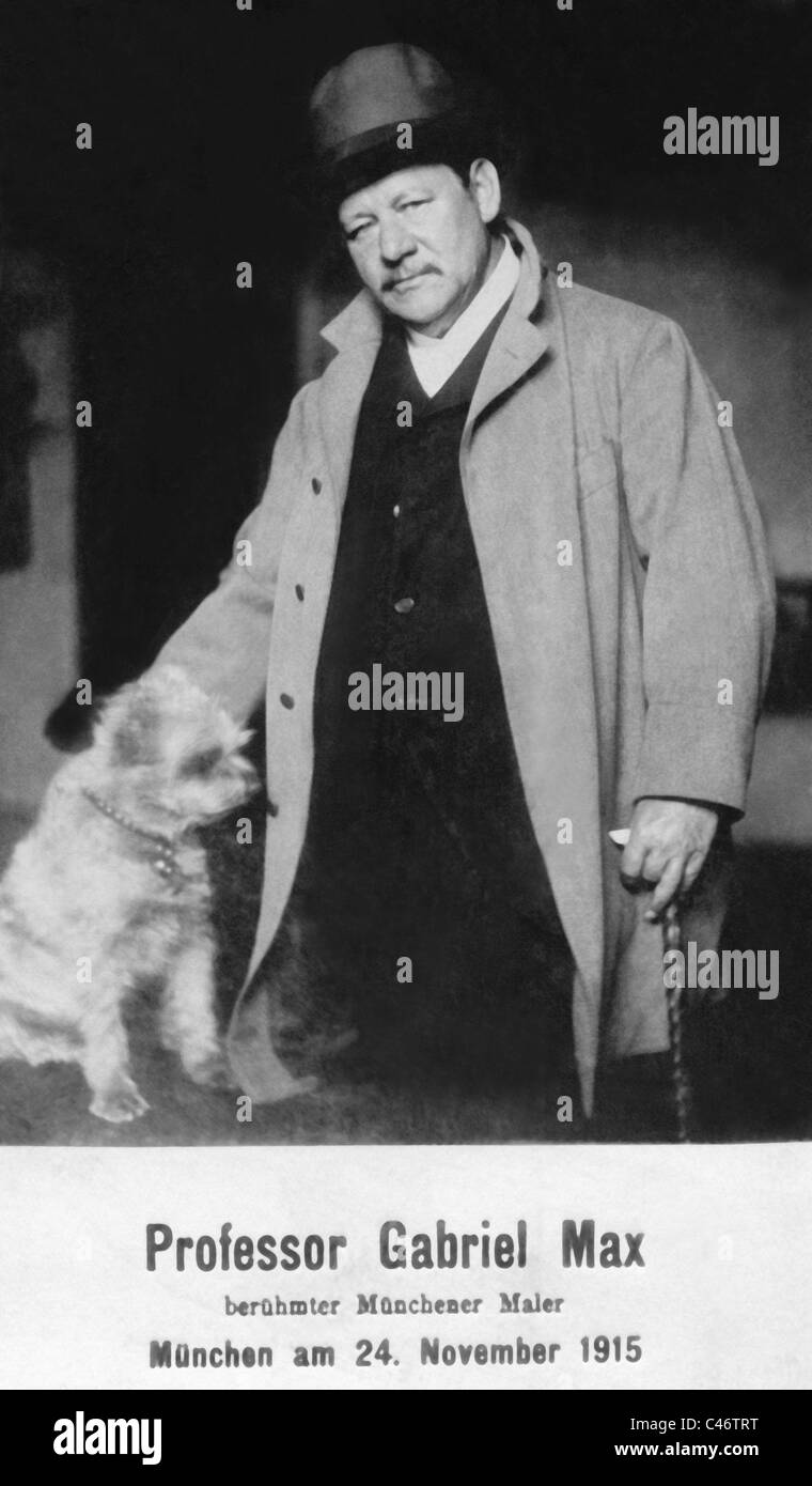 Gabriel von Max Stock Photo - Alamy