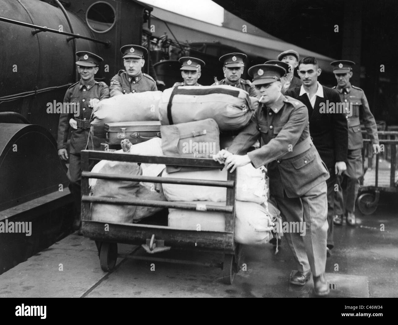Mobilization In Great Britain 1939 High Resolution Stock Photography ...