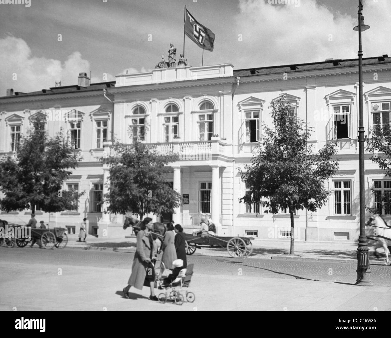 Second World War: Poland under German occupation, 1939 - 1944 Stock ...