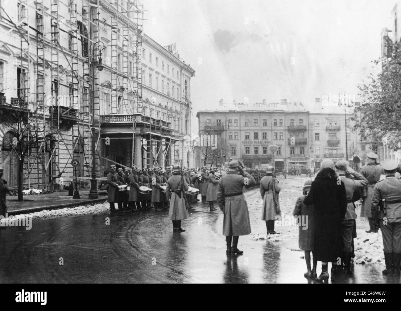 Second World War: Poland under German occupation, 1939 - 1944 Stock ...