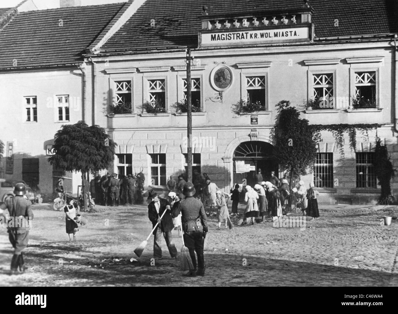 Second World War: Poland under German occupation, 1939 - 1944 Stock ...