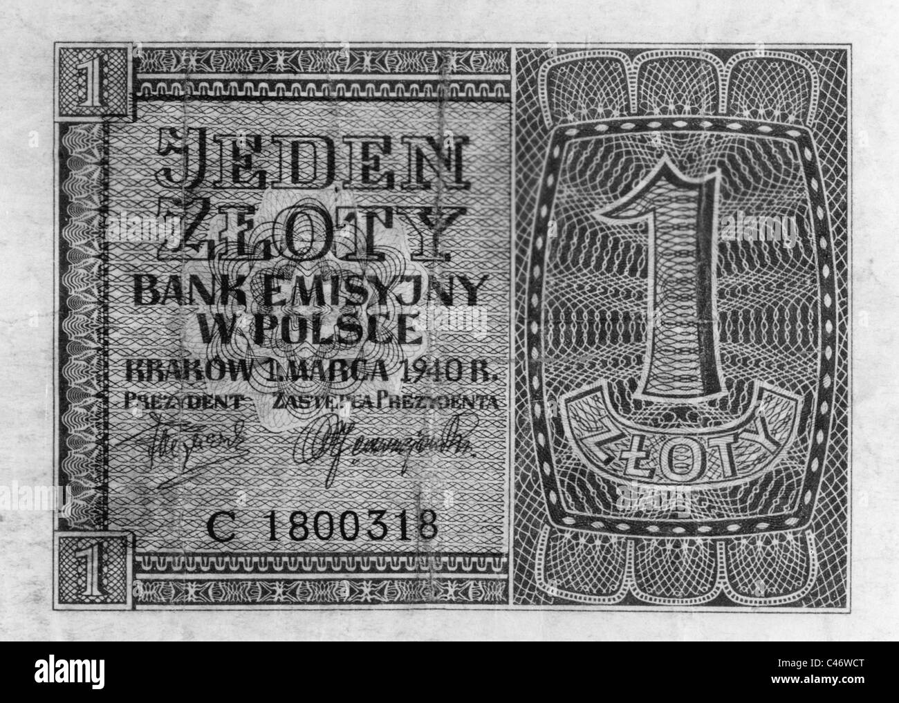 Second World War: Poland under German occupation, 1939 - 1944 Stock ...