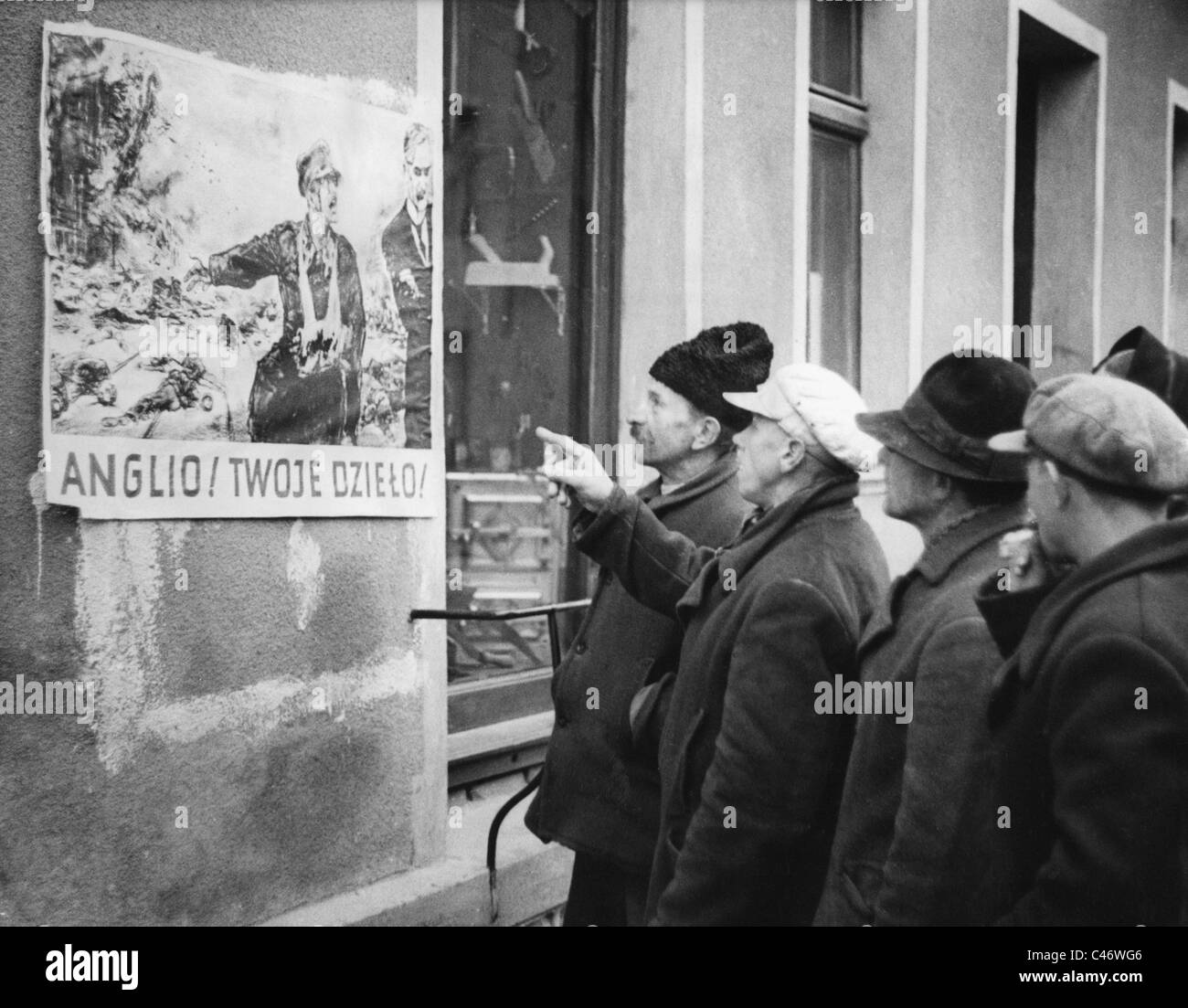 Second World War: Poland under German occupation, 1939 - 1944 Stock ...