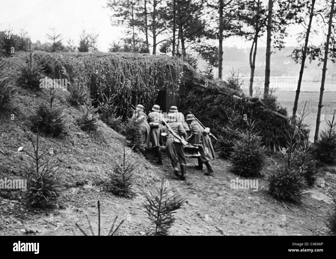 Second World War: Western Front. "Phoney War" between German and French ...