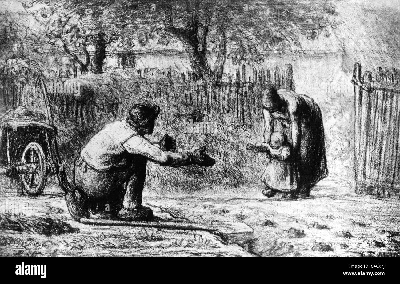 Jean francois millet hi-res stock photography and images - Alamy