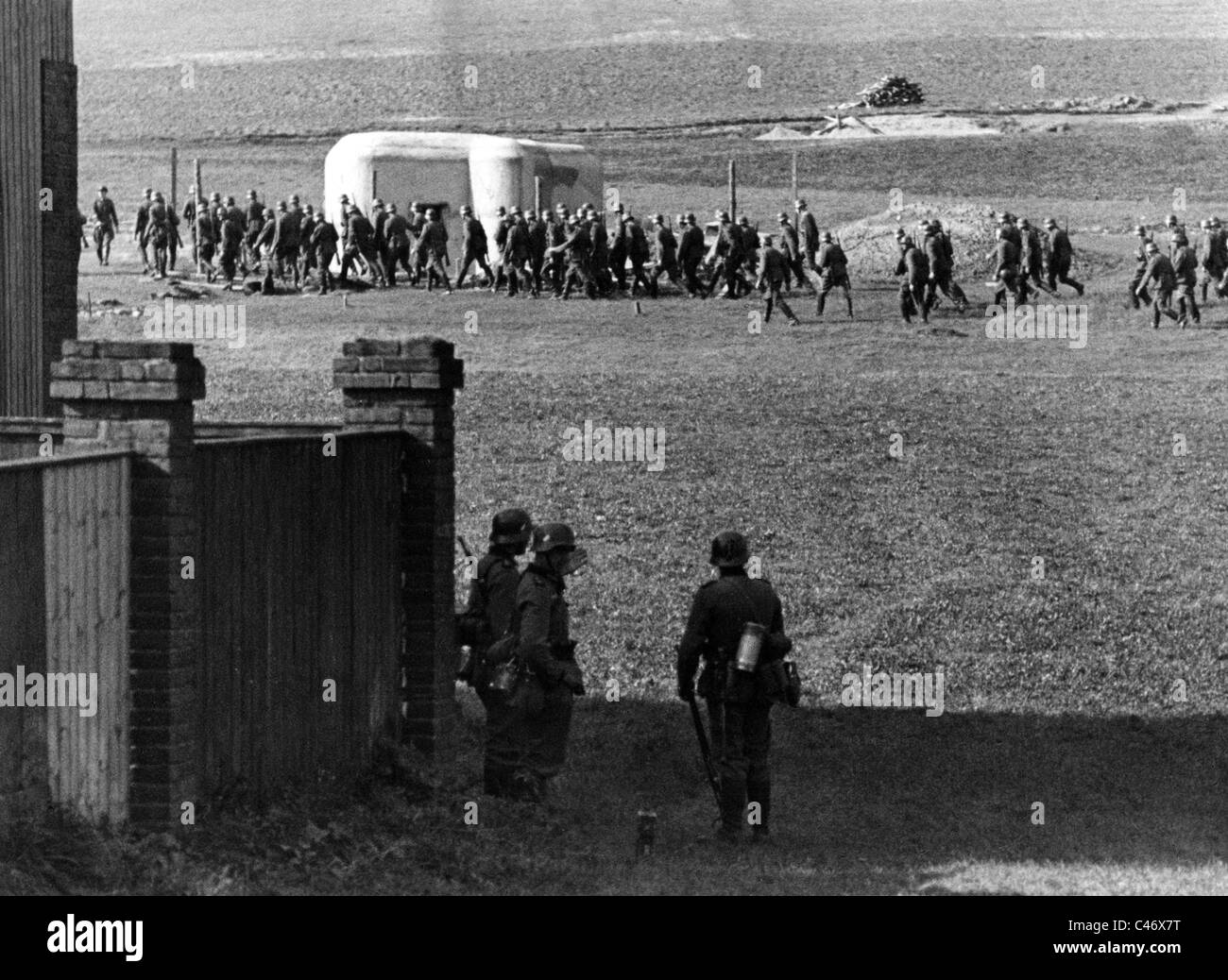 Second World War: Western Front. "Phoney War" between German and French ...