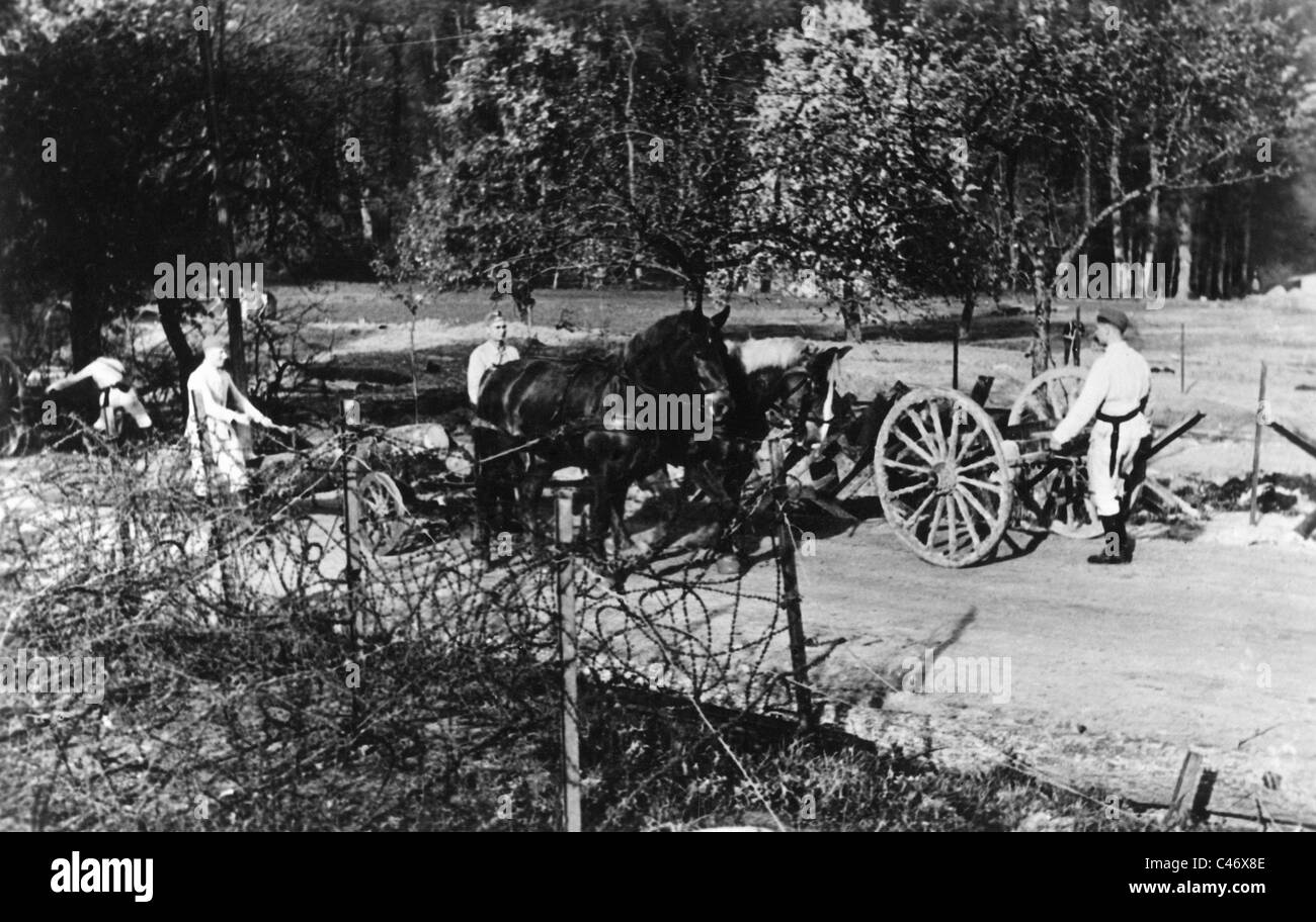 Second World War: Western Front. "Phoney War" between German and French ...