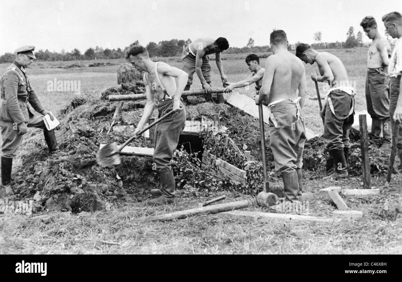Second World War: Western Front. "Phoney War" between German and French ...