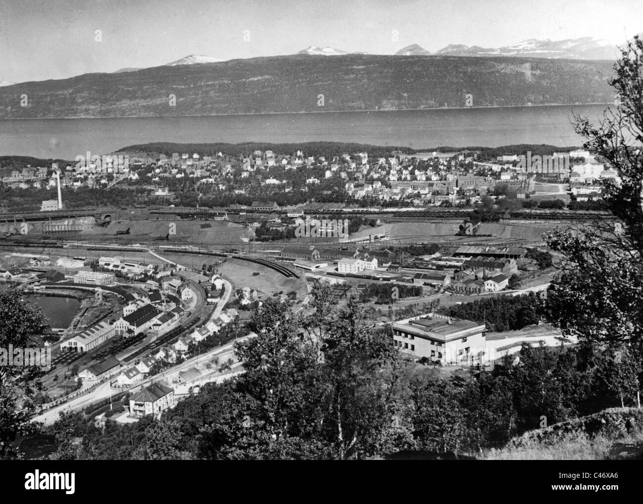 Second World War: Norwegian campaign. Battles of Narvik, 1940 Stock ...