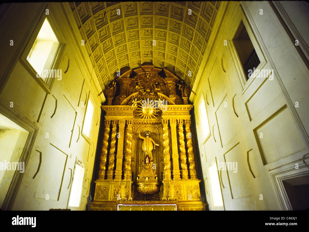 Basilica of Bom Jesus, completed 1605, holds tomb of St Francis Xavier ...