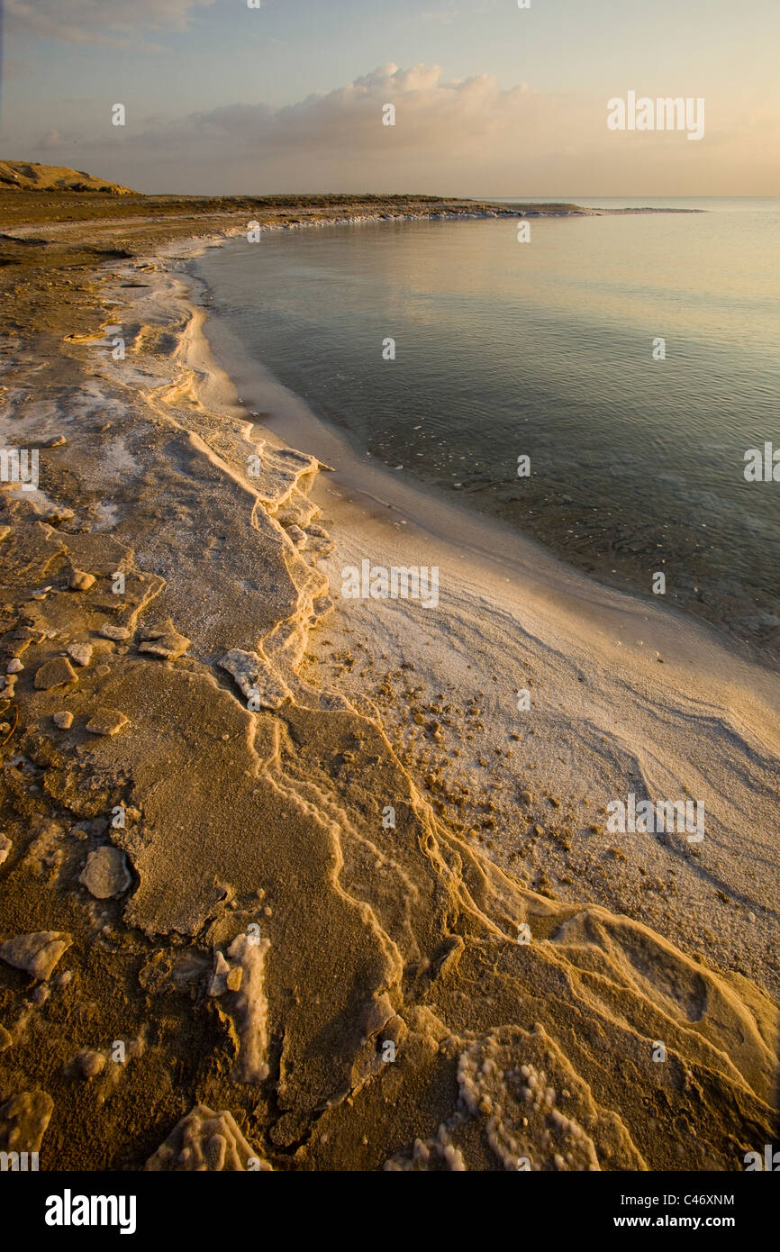 Photograph of the landscape of the Dead sea Stock Photo - Alamy