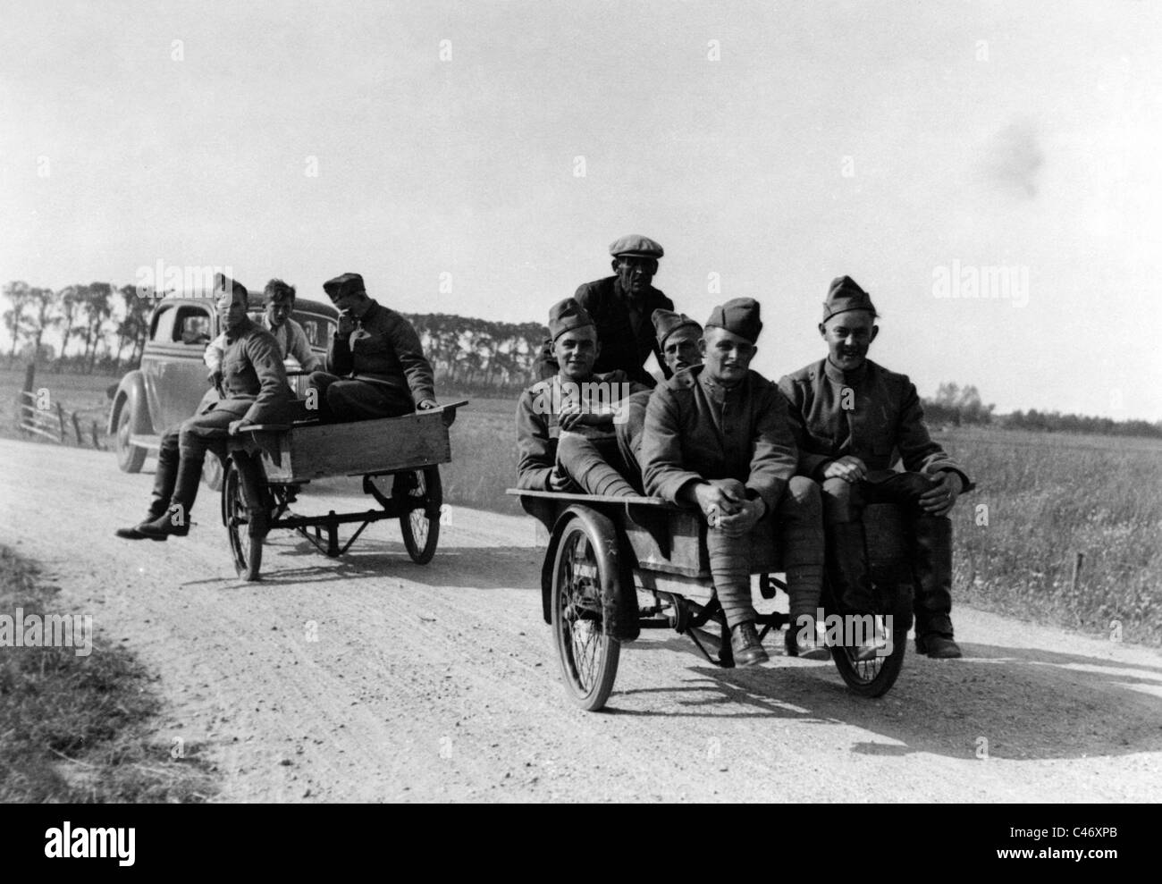 Western front the netherlands under german occupation hi-res stock ...