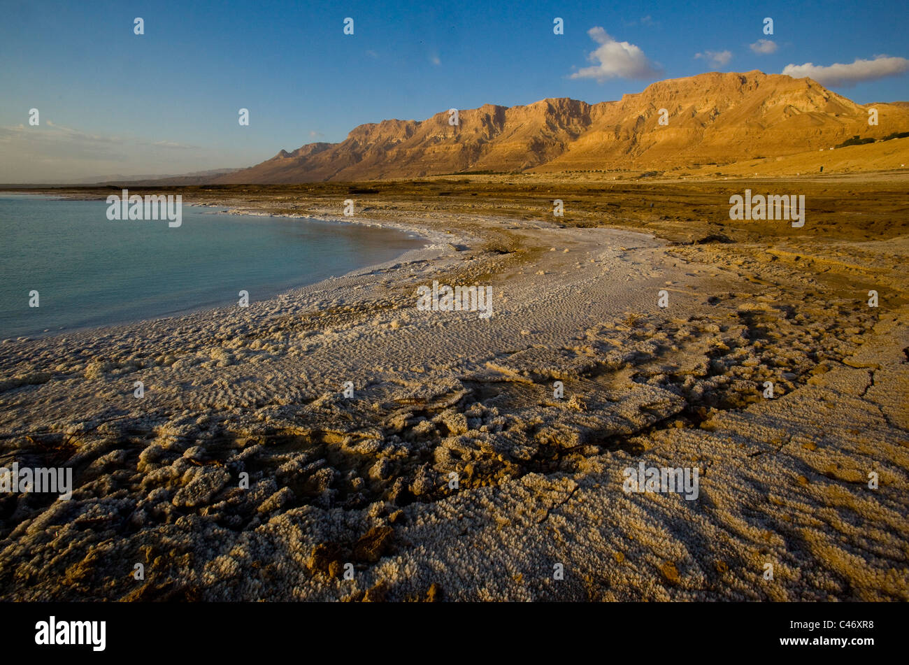 Photograph of the landscape of the Dead sea Stock Photo - Alamy
