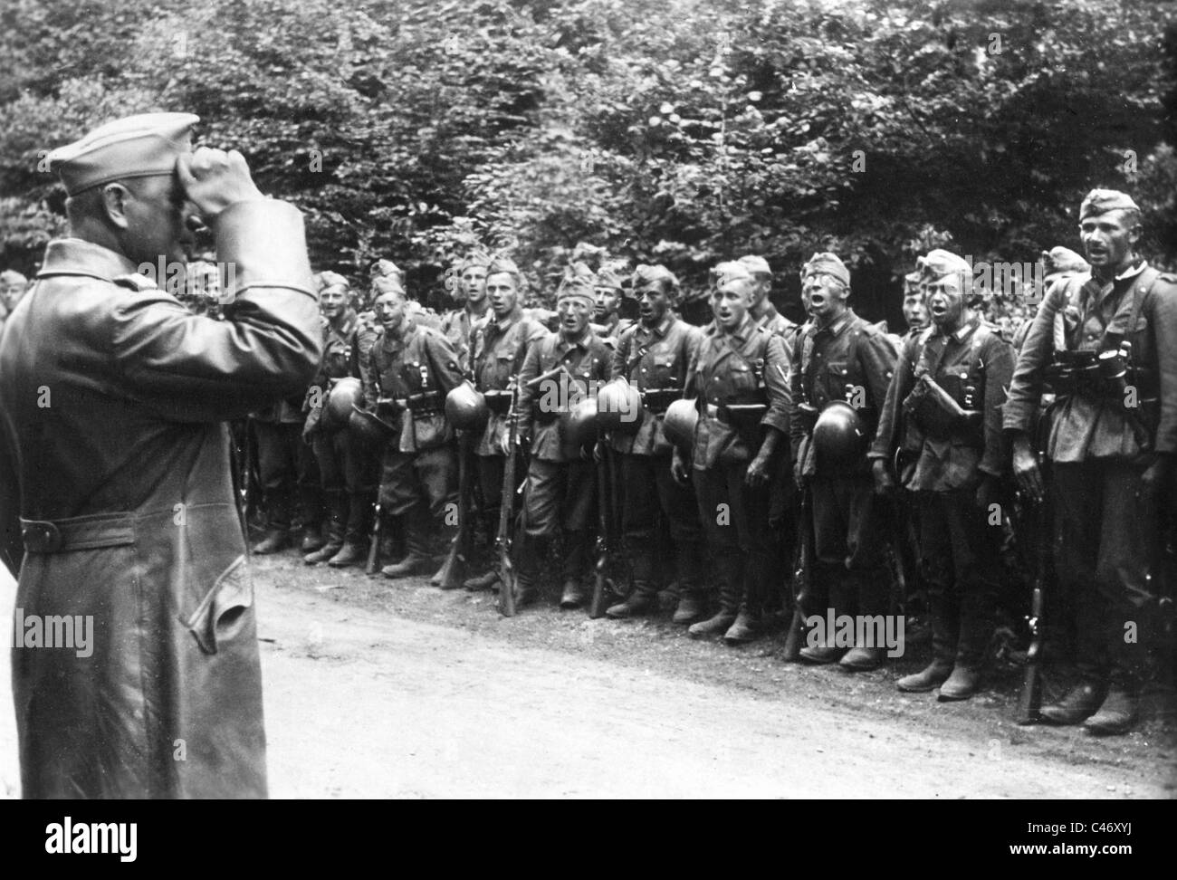 1940 marching german hi-res stock photography and images - Alamy