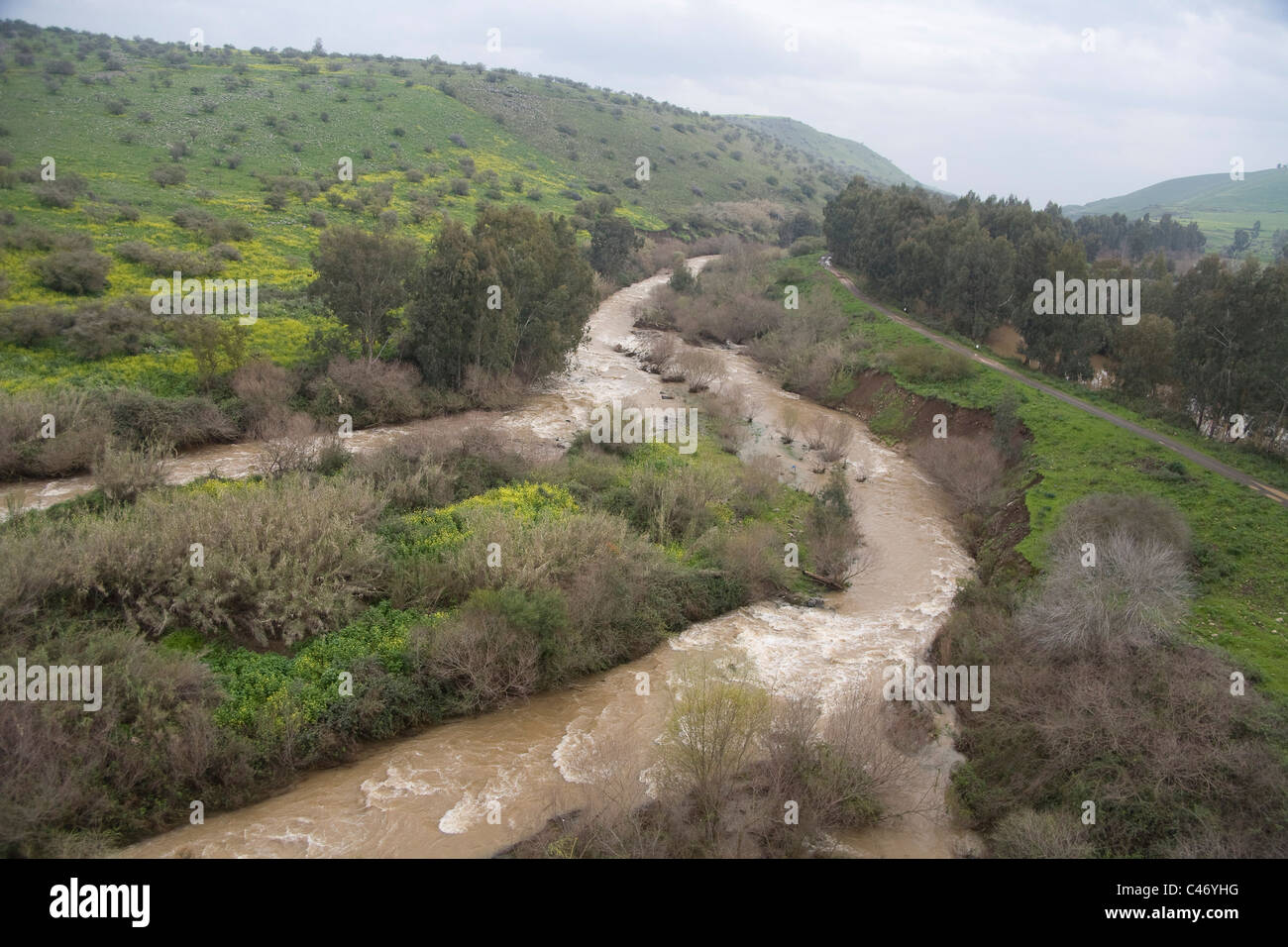 Jordan River Aerial High Resolution Stock Photography and Images - Alamy