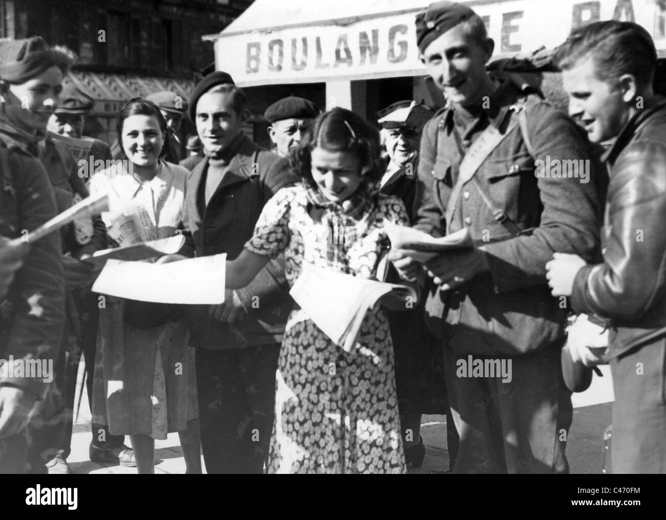 Refugees second world war germany hi-res stock photography and images ...