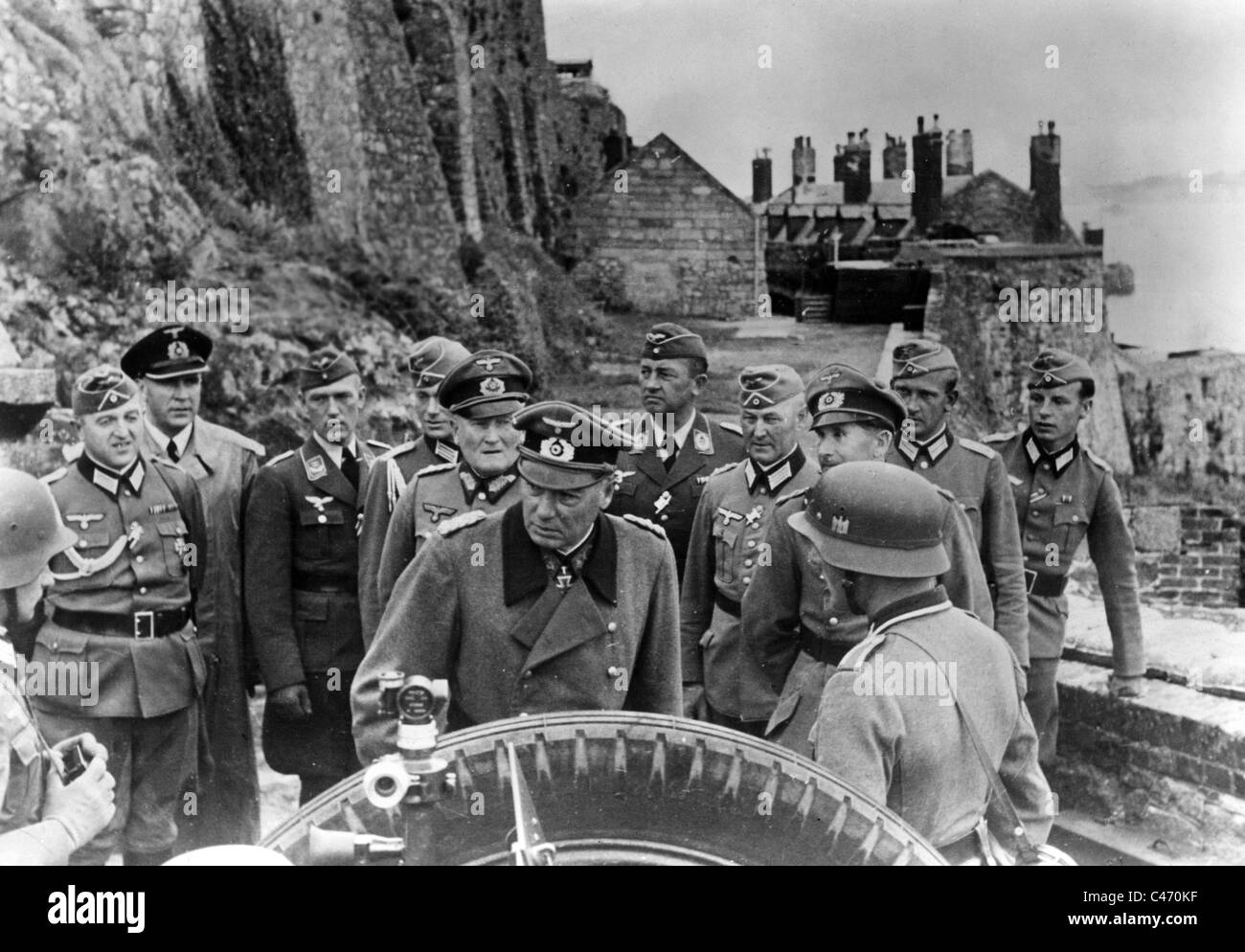 German soldiers british channel island jersey hi-res stock photography ...