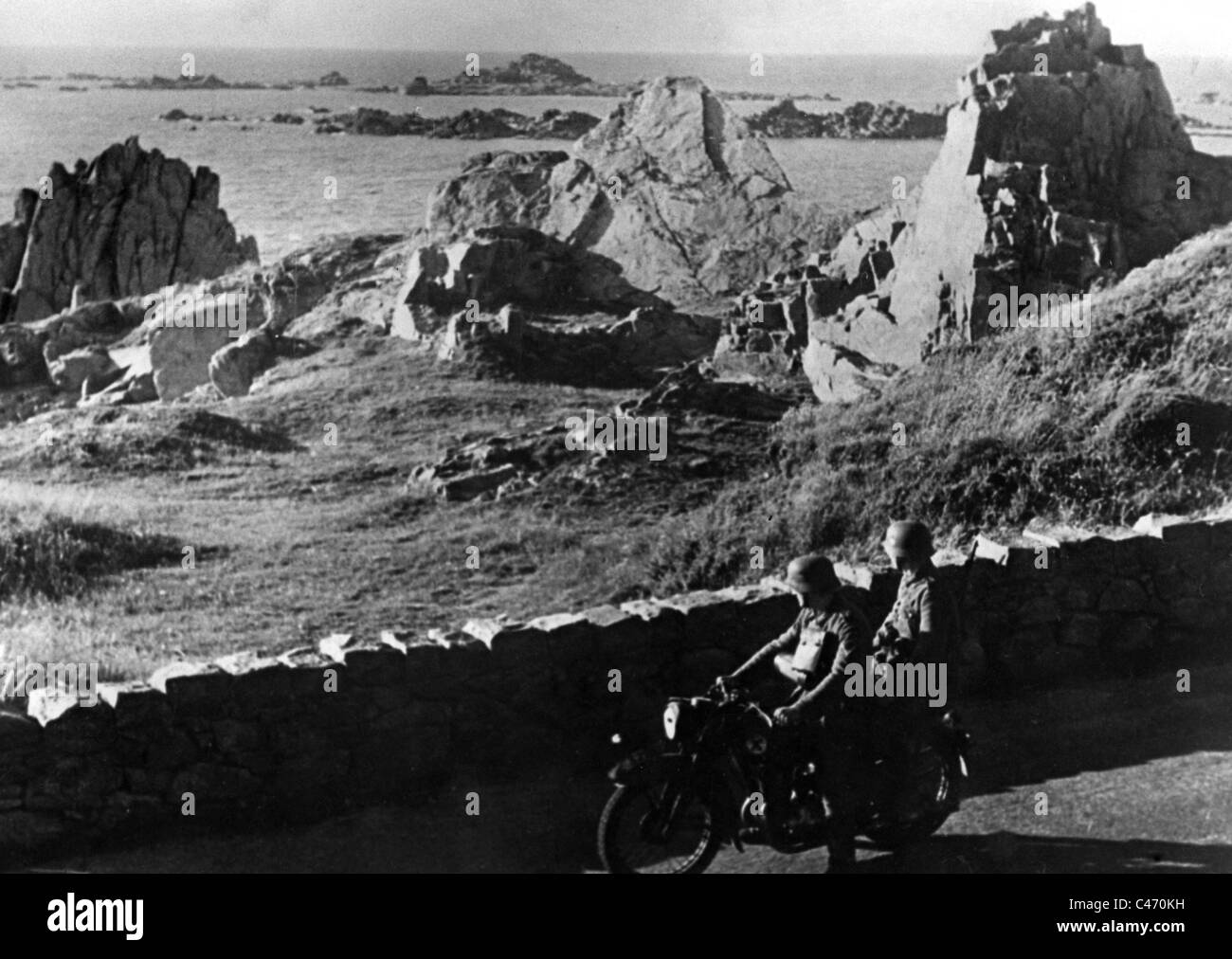 Guernsey second world war hi-res stock photography and images - Alamy