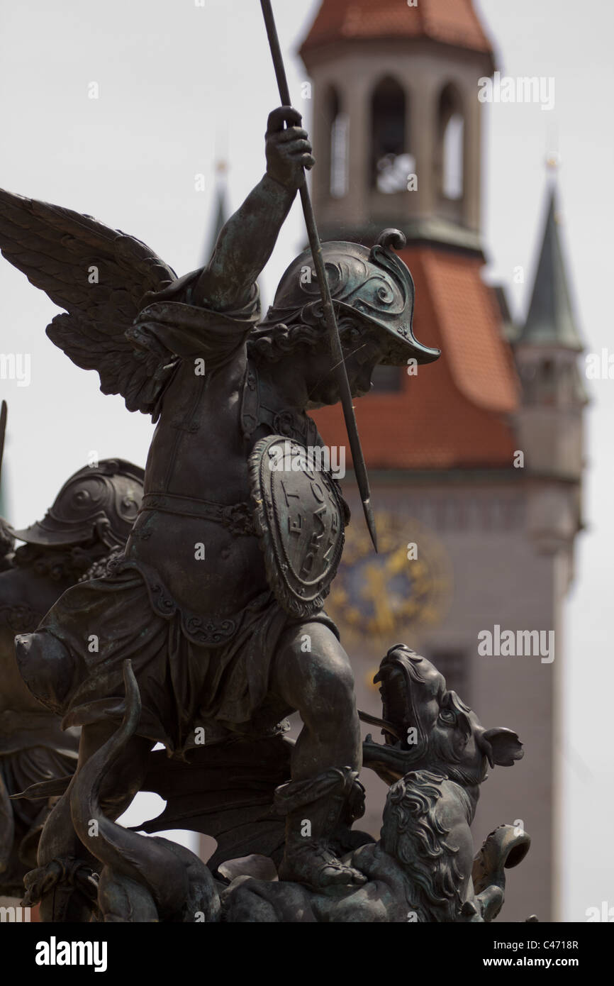Medieval City of Munich, Southern Germany Stock Photo - Alamy