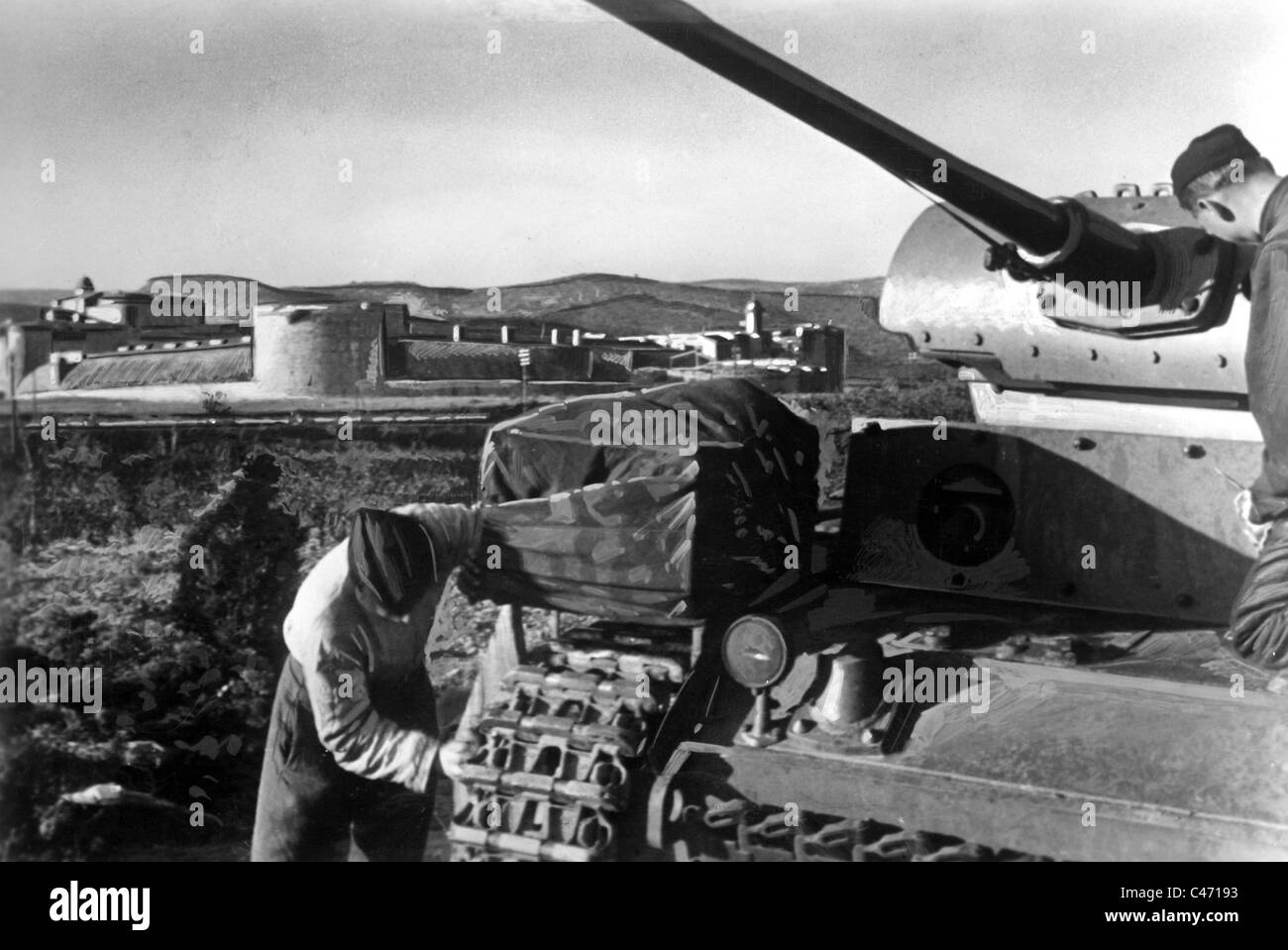 Second World War: Western Front. Invasion of Axis troops in Southern ...