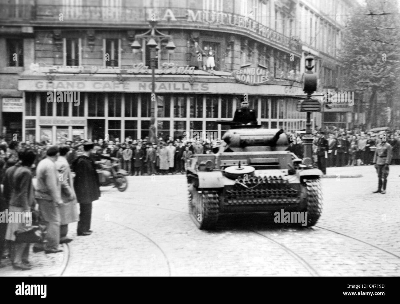 Second World War: Western Front. Invasion of Axis troops in Southern ...