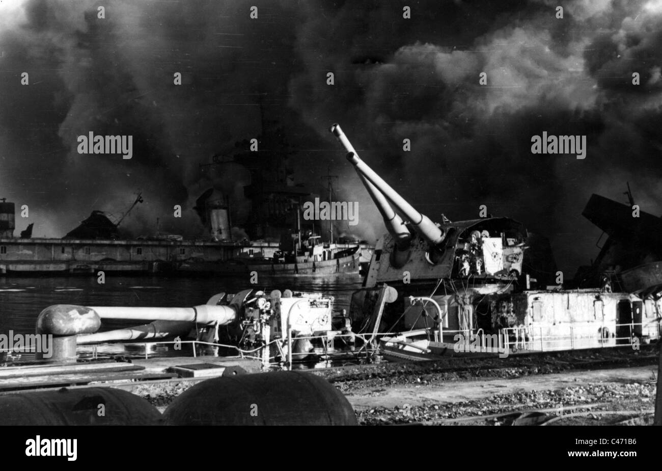 Second World War: Western Front. Invasion of Axis troops in Southern ...