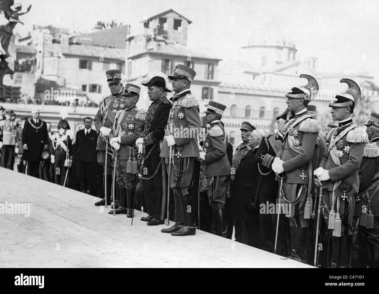 Mussolini hi-res stock photography and images - Alamy