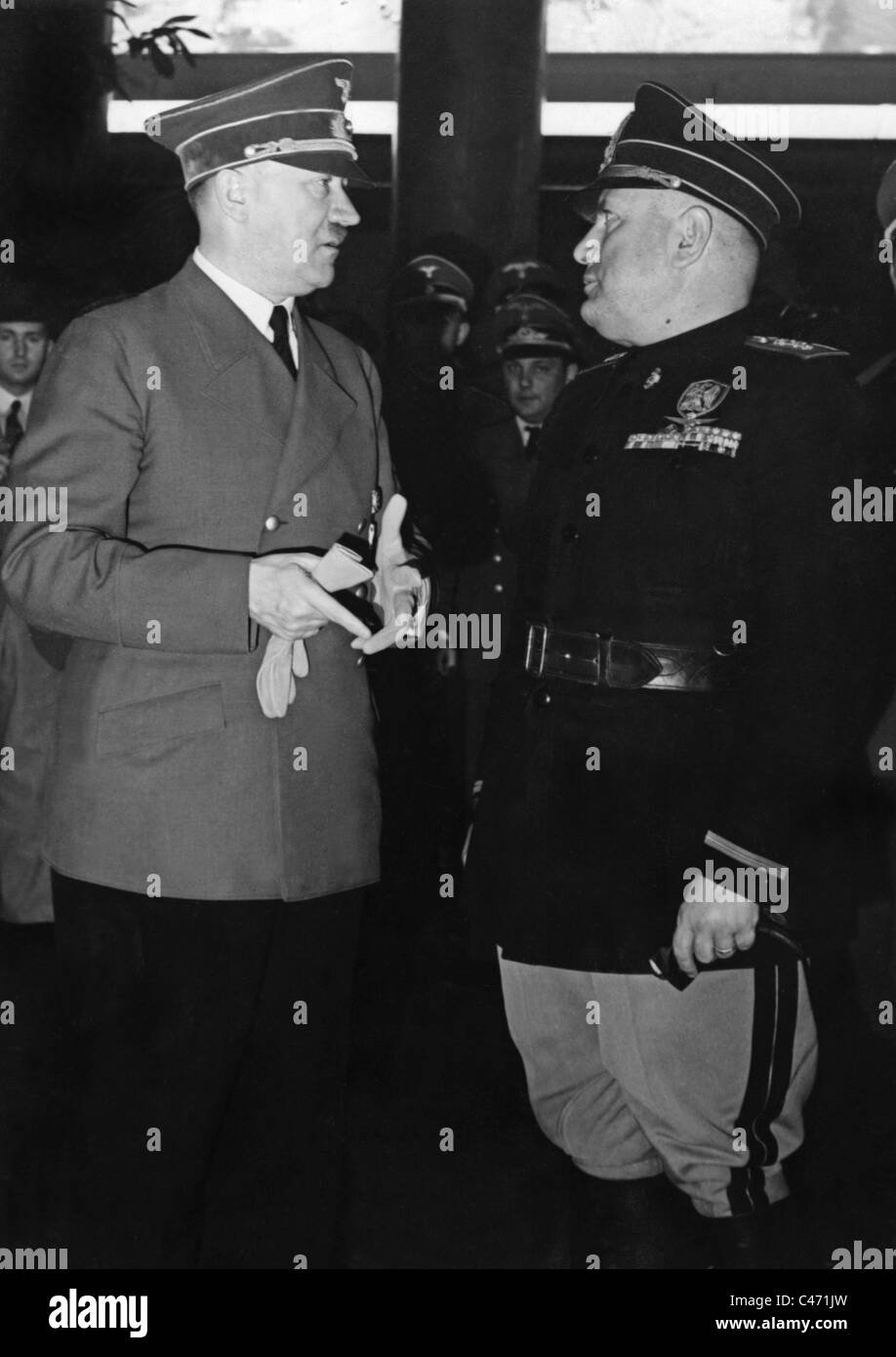Hitler mussolini 1933 hi-res stock photography and images - Alamy