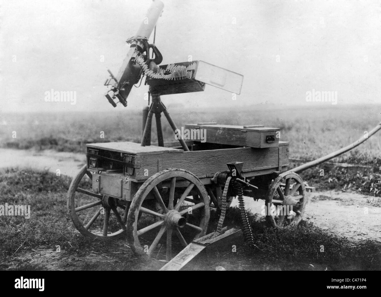 Anti aircraft gun wwi hi-res stock photography and images - Alamy