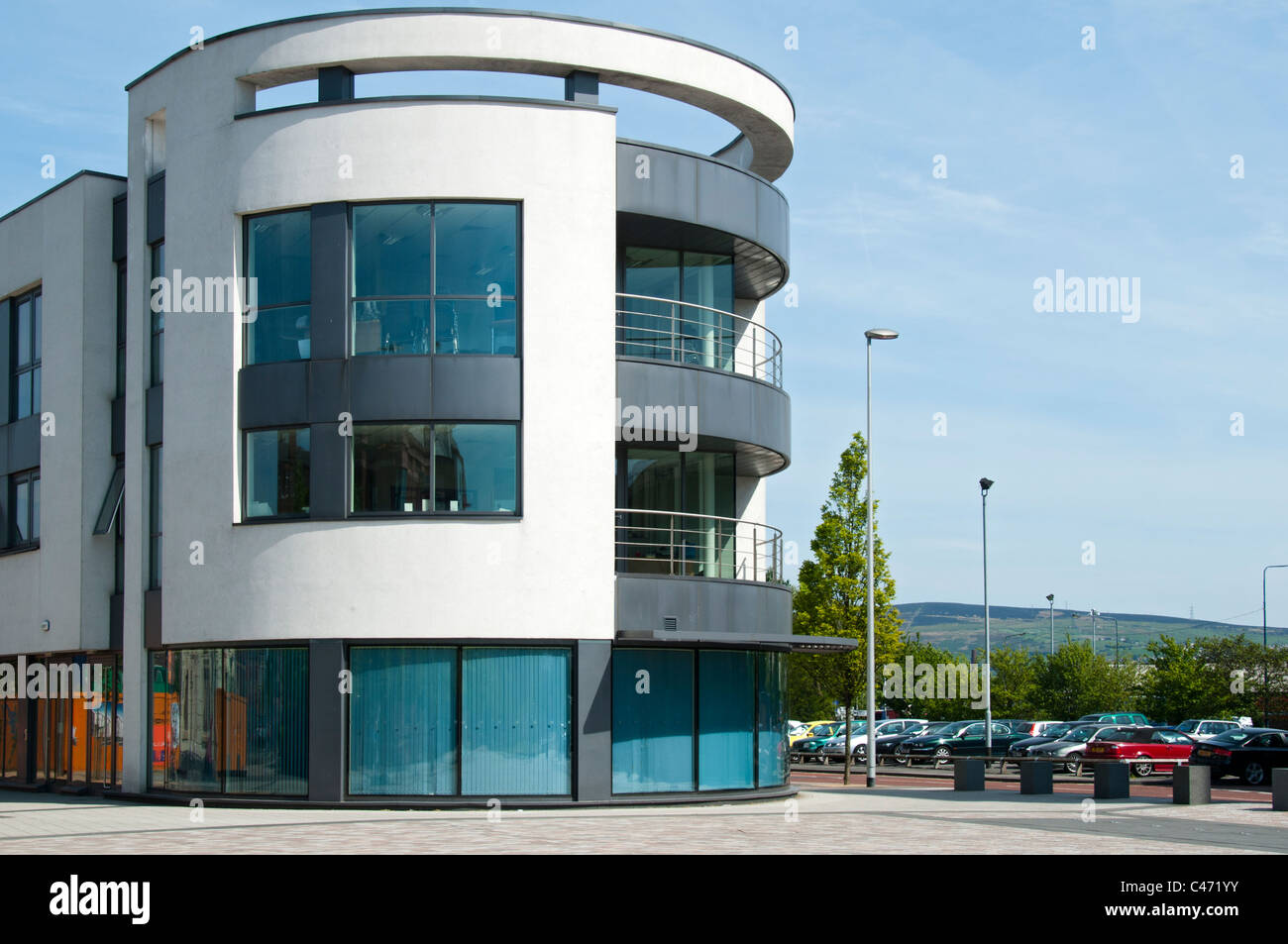 Pennine Care NHS office building, Henry Square, St. Petersfield, Ashton ...