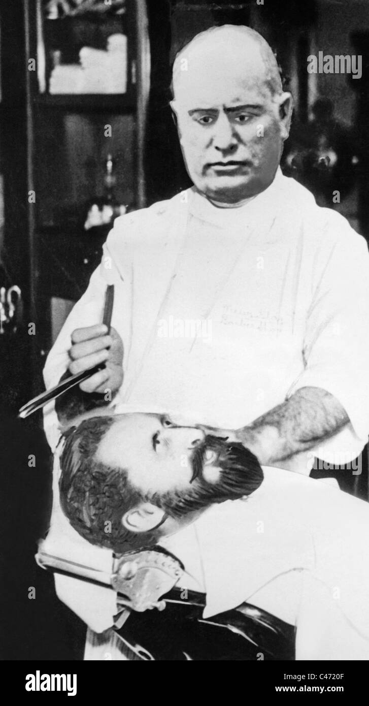 Mussolini 1933 Black and White Stock Photos & Images - Alamy
